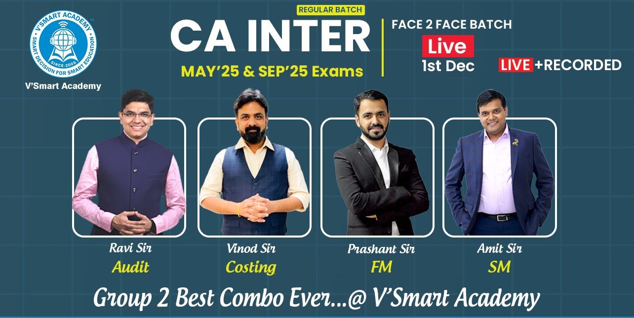 Vsmart Academy I CA Inter Group 2 Regular Combo By Vsmart Academy ... Vsmart Academy I CA Inter Group 2 Regular Combo By Vsmart Academy ...